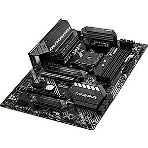 MSI MAG B550 TOMAHAWK Gaming Motherboard (AMD AM4, DDR4, PCIe 4.0, SATA 6Gb/s, M.2, USB 3.2 Gen 2, HDMI/DP, ATX, AMD Ryzen 5000 Series processors)