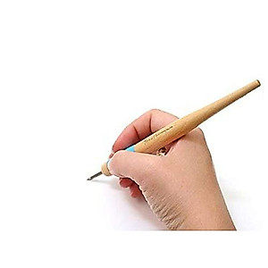 Tachikawa Pen Nib Holder(T-40) + Nikko G Pen Nib Pack of 10(NG-10),and Anti Rust Paper included