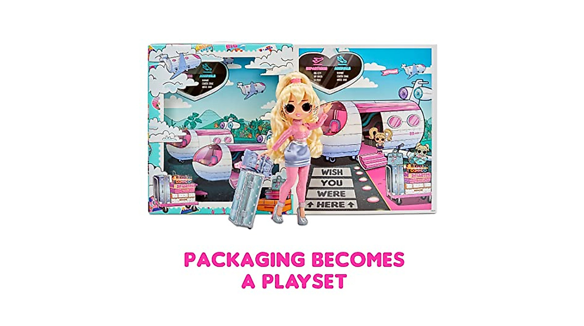 LOL Surprise OMG Fly Gurl Doll - Travel & Fashion Fun for Girls 4+
