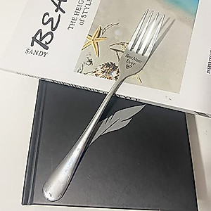 Birthday Gifts for Mom from Daughter Son Husband Mother's Day Gifts For Mom Grandma Women Best Mom Ever Dinner Fork Creative Gifts for Mom