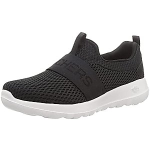 Skechers Womens Go Walk Joy Light Smile Black Lifestyle Sneakers Shoes 8.5