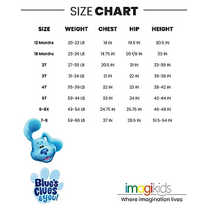 Nickelodeon Blue's Clues Toddler Boys Fleece Pullover Hoodie 3T