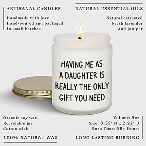 Father's Day Gifts from Daughter, Dad Gifts, Dad Birthday Gift, Step Dad Father's Day Gifts, Father's Day Gifts for Dad, Mens Gifts, Funny Unique Gag Cool Gifts for Dad, Candles for Father's Day