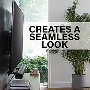 Sanus Soundbar TV Mount Designed for Sonos Arc Sound bar - Height & Depth Adjustable for Dolby Atmos - Universal Compatibility Other TV Mounts - Easy Assembly -OSSATM