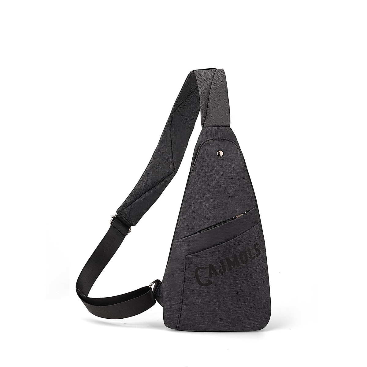 Cajmols Mens Sling Bag Anti-Theft Crossbody Bag Small Sling Bag for Mens Travel Sling Bag for Men Lightweight Hiking Casual Travel Daypacks (N-Dark Grey)