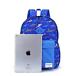 Preschool Backpack Little Kid Toddler Kindergarten School Backpacks for Boys and Girls with Chest Strap (Shark)