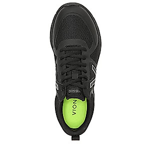 Vionic Miles Ii Women's Sneaker with Orthotic Arch Black/Charcoal - 8.5 Medium