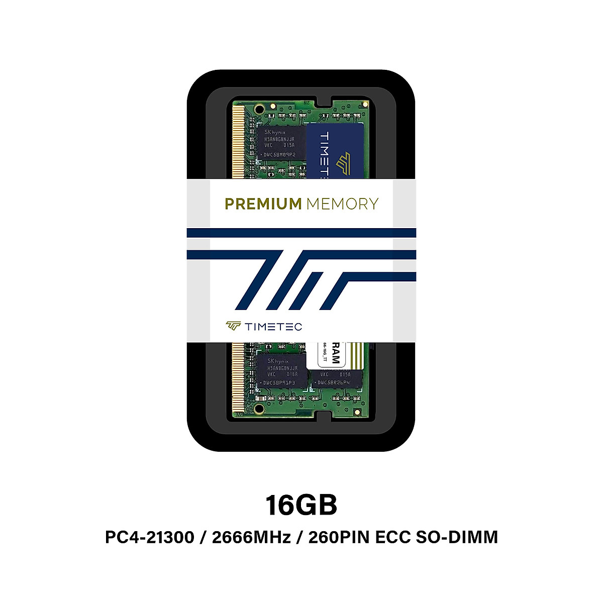 Timetec DDR4-2666 16GB Replacement for Synology D4ECSO-2666-16G DDR4 ECC Unbuffered SODIMM 2666MHz PC4-21300 260 Pin 1.2V CL19 Dual Rank 2Rx8 Memory RAM Upgrade (D4ECSO-2666-16G_TT)