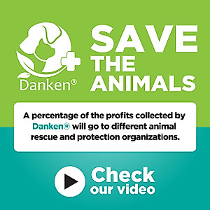 Danken® Tick Remover for Dogs | Tick Removal Tool for Dogs, Cats, Horses, and Humans | Enhanced Design | Tick Tweezers | Dog Tick Remover Tool | Tick Grabber | Tick Puller (2 Pack Resealable Bag)