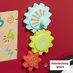 Radio Flyer Deluxe Push & Play Cube Walker, Walker Toy for Ages 1-3