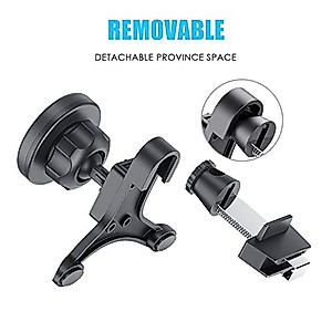 WixGear Car Mount, Universal Air Vent Magnetic Car Mount Holder, with Fast Swift-Snap Technology for All Smartphones