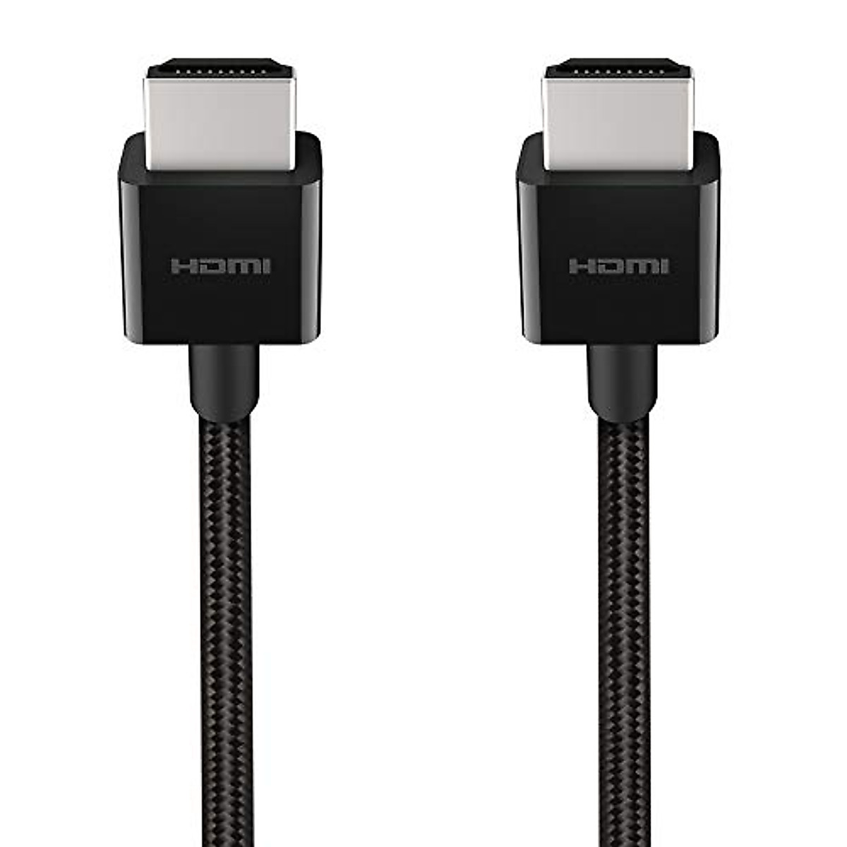 Belkin Ultra HD HDMI 2.1 Cable 6.6FT/2M, 4K Ultra High Speed HDMI Cable, 48Gbps HDMI 2.1 Braided Cord, Dolby Vision HDR & 8K@60Hz Capable, Compatible w/ Playstation, PS4, PS5, Xbox Series X & More