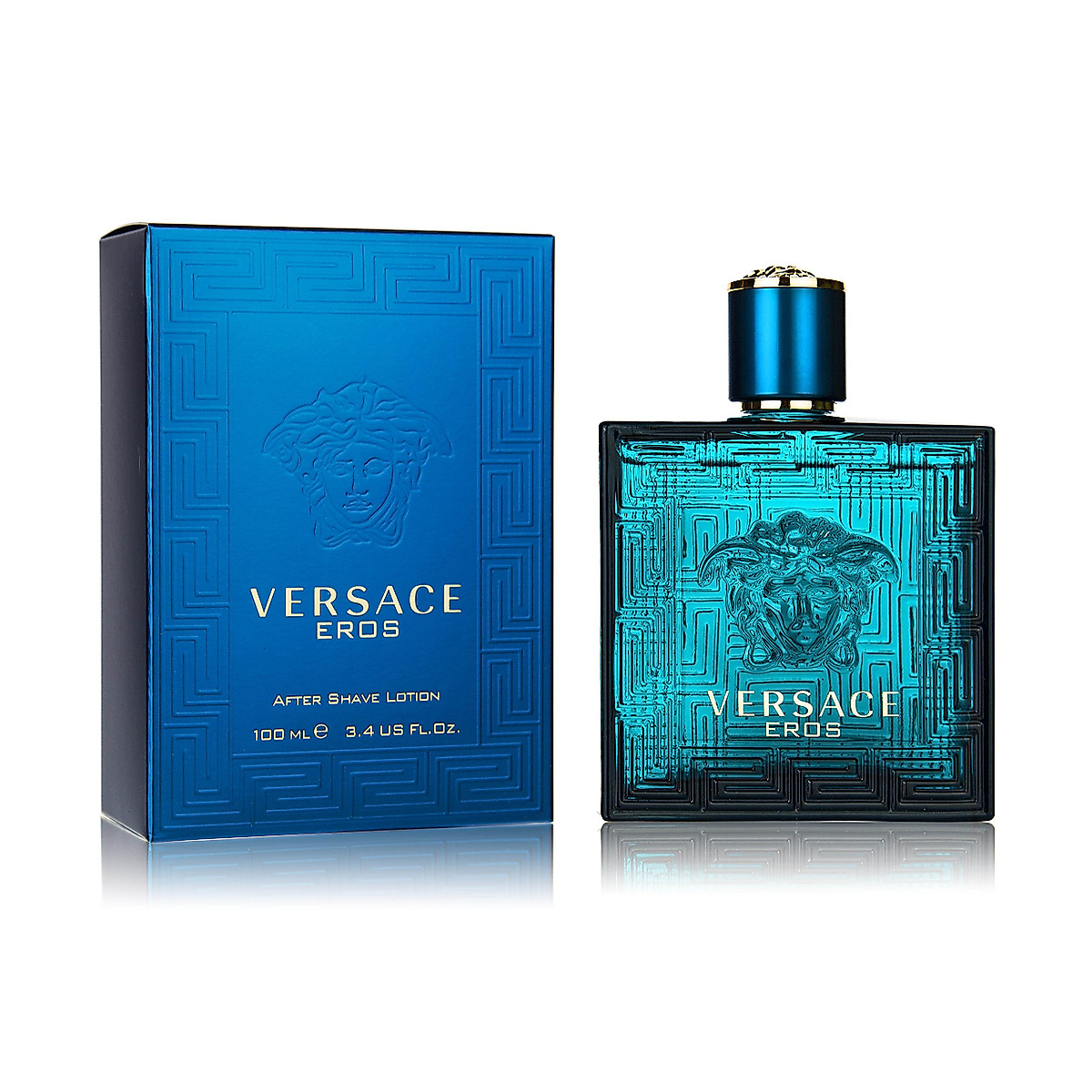 Versace Versace Eros After Shave for Men 3.4 Ounce / 100 Ml, 3.4 Fl Ounce