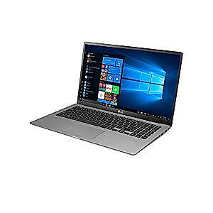 LG Gram 15.6" Full HD Notebook Computer, Intel Core i5-1135G7 2.4GHz, 16GB RAM, 512GB SSD, Windows 10 Home, Free Upgrade to Windows 11, Dark Silver (Renewed)