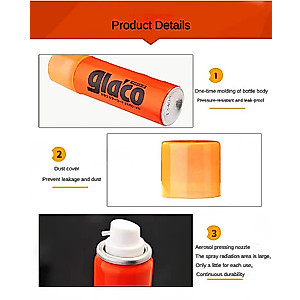 EMSUM Rainproof Spray for car Rear-View Mirror, Nano Coating Waterproof Agent, and rain Proof Cleaner for reversing Camera, with Lasting Waterproof Effect, Ensure Driving Safety in Rainy Days.