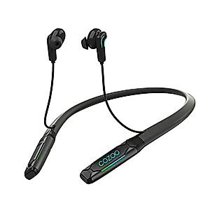 Running Headphones Wireless Earbuds Bluetooth for Sports,RGB Sport Bluetooth Earbuds,E-Sports Headset Neckband Magnetic Earbuds with Noise Cancelling Micphones 20H Playtime Neckband Wireless Headphone