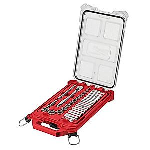 3/8" 28 Pc Ratchet & Socket Set with PACKOUT™ Organizer