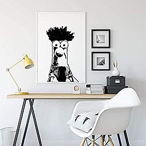 Beaker Muppet TV Show Poster - Funny Science Gift