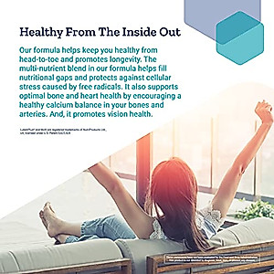 Life Extension Once-Daily Health Booster - Vitamins & Nutrients Supplement for Whole-Body Health - Vitamin K Complex, Vitamin E, Saffron, Lutein and More - Non-GMO, Gluten-Free - 60 Softgels