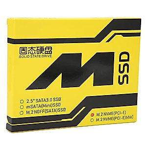 ASHATA M.2 NVMe 2280 SSD M.2 NVMe PCIe Internal Solid State Drive for Gaming and Heavy Graphics, High Speed Low Latency Gaming SSD for Computer(1TB)