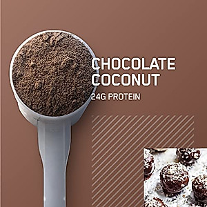 Optimum Nutrition Gold Standard 100% Whey Protein Powder, Chocolate Coconut, 5 Pound (Packaging May Vary)