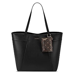 NINE WEST womens Sunnyside Tote CARRYALL, Black, One Size US