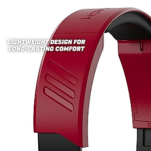 Turtle Beach Recon 70 Multiplatform Gaming Headset for PS5, PS4, Xbox Series X|S, Xbox One, PC & Mobile w/ 3.5mm Wired Connection - Flip-to-Mute Mic, 40mm Speakers, Lightweight Design, Midnight Red