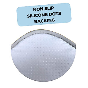 SAVUK Ironing Board Cover and Pad Standard Size Silicone Coated 4 Layers 15x54 inch Extra Heavy Duty Thick Padding, Heat Reflective, Non Stick Scorch and Stain Resistant (Ironing Mat - 28"x20")