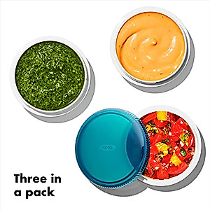 OXO Good Grips Prep & Go Leakproof Condiment Containers - 3 pack
