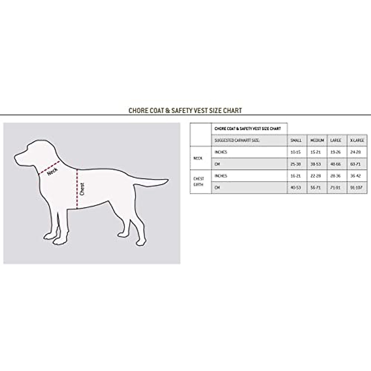 Carhartt Firm Duck Insulated Dog Chore Coat Army Green/Brass , Large