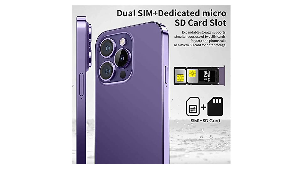 ExAchat G14 Pro MAX – 6.82" HD Unlocked Smartphone
