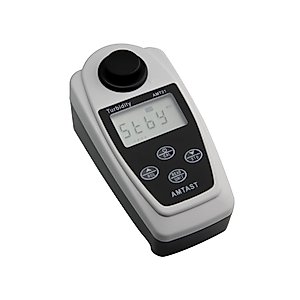 AMTAST Portable Turbidity Meter Kit Handheld Turbidity Tester with Carrying Case, Range: 0-19.99, 20.0-199.9, 200-1000NTU