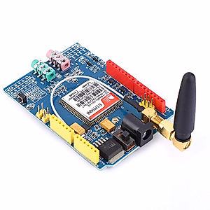 Module,Development Board Module Kit,5~26V SIM Development Module,Fit for SIM900 850/900/1800/1900 MHz GPRS/GSM,Quad-Band 850/900/ 1800/1900 MHz - Would Work on GSM Networks