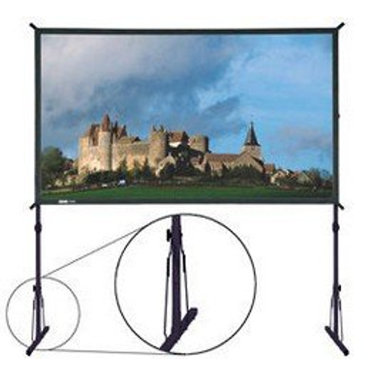 180IN Diag for f DLX Comp Screen Portable Dm 4:3 9X12IN