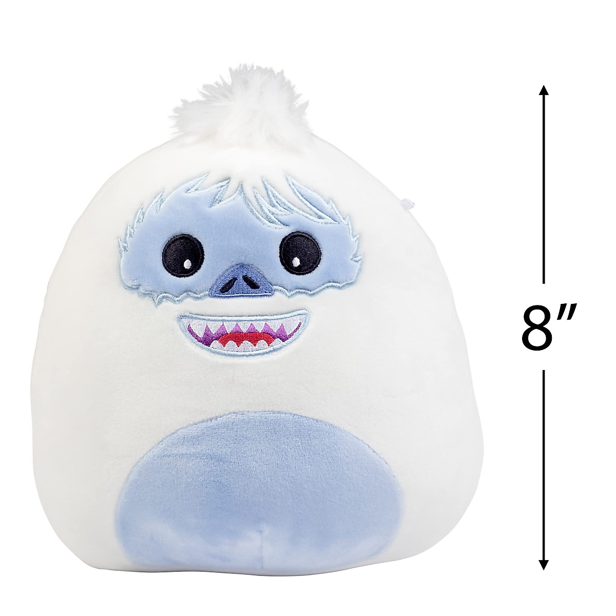 Squishmallows 8" Abominable Snowman - Kellytoy Christmas Plush - Collectible Soft & Squishy Stuffed Animal Toy - Rudolph The Red Nosed Reindeer