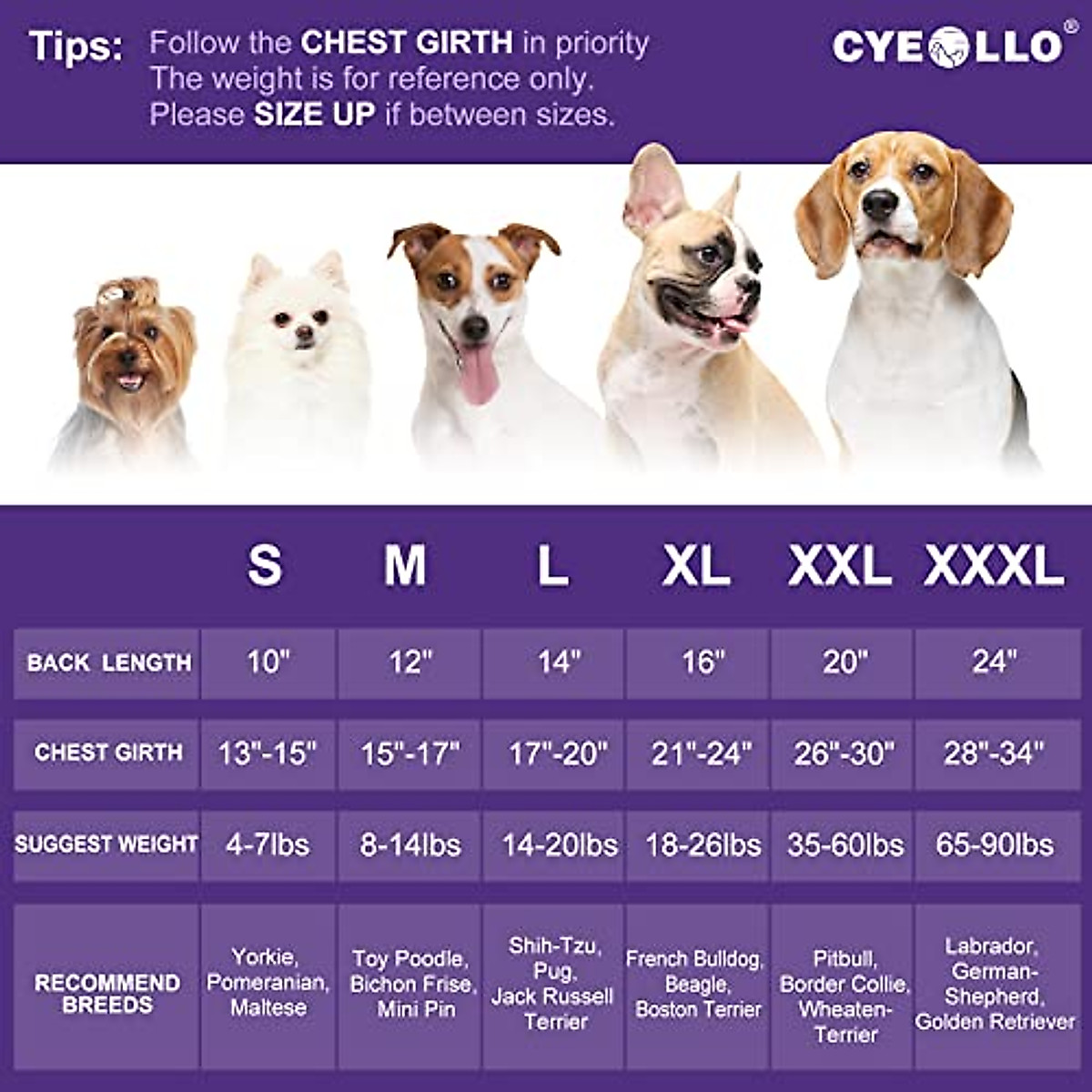 cyeollo Dog Sweater Fleece Coat High Collar Warm Doggie Turtleneck Lightweight Cozy Jacket Pullover Dog Clothes Pet Vest with Leash Hole for Small Dogs, Grey