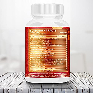 DR. LONG'S HERBS Authentic Chinese Herbal Supplement Reflux Formula - Heartburn and Indigestion Relief; Root Cause Focused; Effective for 1000 Years