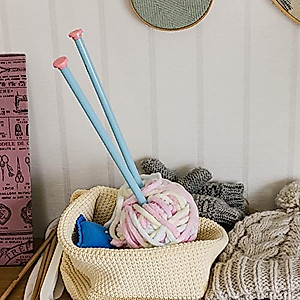 Chenille Chunky Yarn Arm Knitting Thick Velvet Crochet Yarn Fluffy Soft Chenille Knitting Yarn for Crocheting Blankets Stuffed Animals Bags Hats Gloves Slippers, 165g