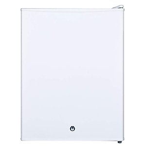 AccuCold FS30L7 19 Medical Commercially Approved Compact Freezer with 1.8 cu. ft. Capacity Factory Installed Lock Adjustable Thermostat and Manual Defrost in White