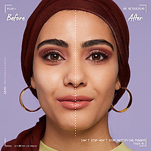 NYX PROFESSIONAL MAKEUP Can't Stop Won't Stop Mattifying Pressed Powder - Fair