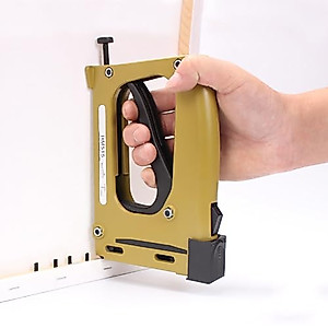 GYKLE Point Driver Framing Tool, Flexible Point Gun Tacker, Lightweight Metal Picture Framing Tool with 1000 Points for Artist Framing Paintings and Pictures
