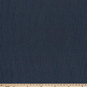 Pillow Perfect Rave Solid Indoor/Outdoor Reversible Patio Chairpad with Ties Weather and Fade Resistant, 15.5" x 16", Blue, 2 Count