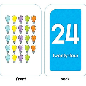 School Zone Numbers Flash Cards: Toddler, Preschool, Kindergarten, Learn Math, Addition, Subtraction, Numerical Order, Counting, Problem Solving, and More