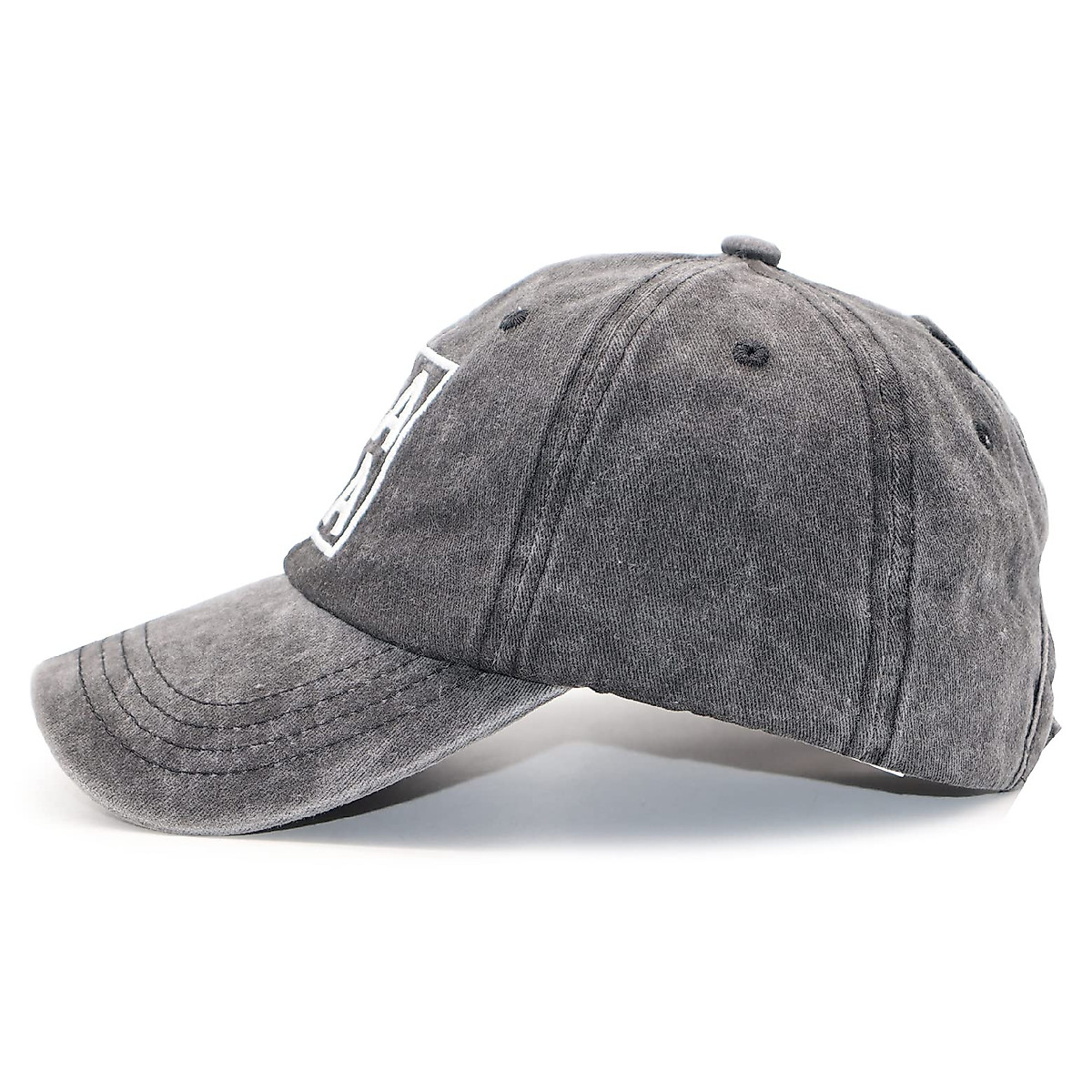 MANMESH HATT Mama Ponytail Hat for Women, Gifts for New Mom, Vintage Washed Distressed Ponytail Baseball Cap