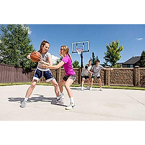 Lifetime Adjustable In-Ground Basketball Hoop (54-Inch Acrylic)