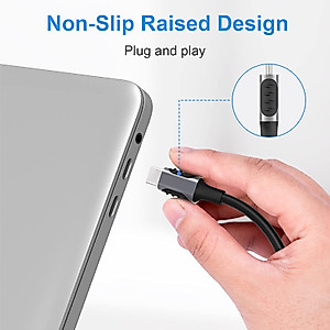 USB C to HDMI Adapter (4K@30Hz，1080P@60Hz),USB Type-C to HDMI Adapter [Thunderbolt 3 Compatible] Compatible with MacBook Pro,Samsung Galaxy S9/S8, Surface Book 2, Dell XPS 13/15, Pixelbook More