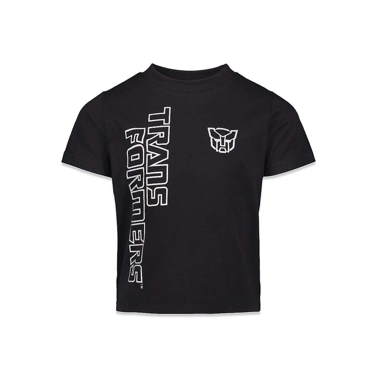 Transformers Optimus Prime Bumblebee Megatron Little Boys 3 Pack Graphic T-Shirts Red/Yellow/Black 7-8