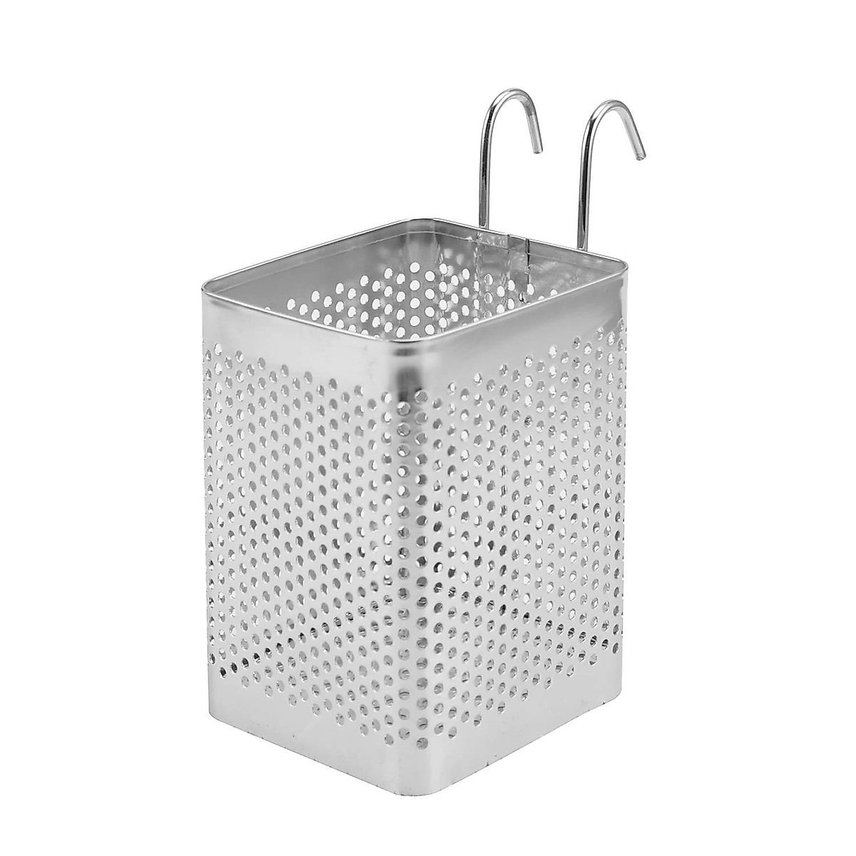 Sundarling Sink Basket,Kitchen Utensils Chopsticks Knife and Fork Holder Drying Rack Basket,2.87" 2.87" 4.52" (Style 1)