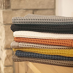 GILDEN TREE Bathroom Mat Absorbent Cotton Quick Dry for Shower, Bath & Bathtub Washable Thin (1, White)