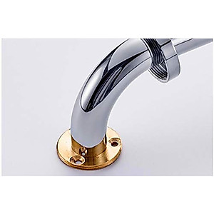 CRODY Bath Wall Attachment Handrails Grab Bar Rails Brushed Stainless Steel Bathroom Grab Bar,Wall Mounted Straight Towel Rack,Shower Aid and Safety Support Rail,with Anti-Slip Bathroom Handle/1